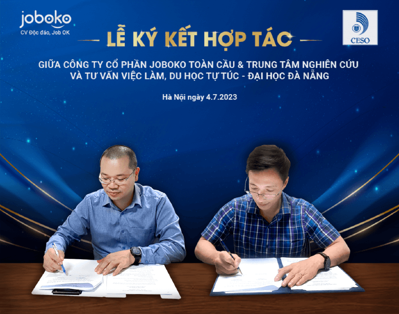 JobOKO hợp tác cùng Trung tâm nghiên cứu, tư vấn việc làm và du học tự ...